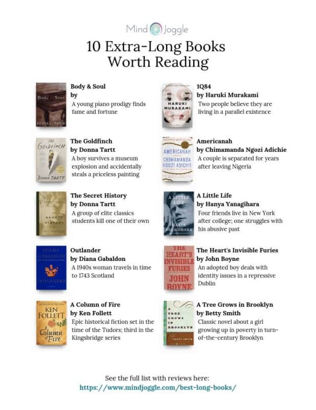11 Big, Extra-Long Books Worth Reading - Mind Joggle