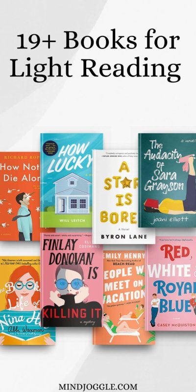 19 Fun, Lighthearted Books that Will Absolutely Delight You