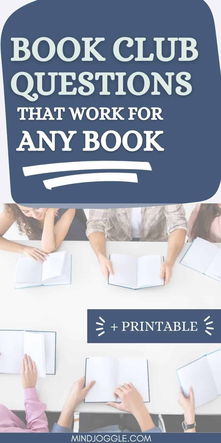 Thought-Provoking Book Club Questions that Work for Any Book - Mind Joggle