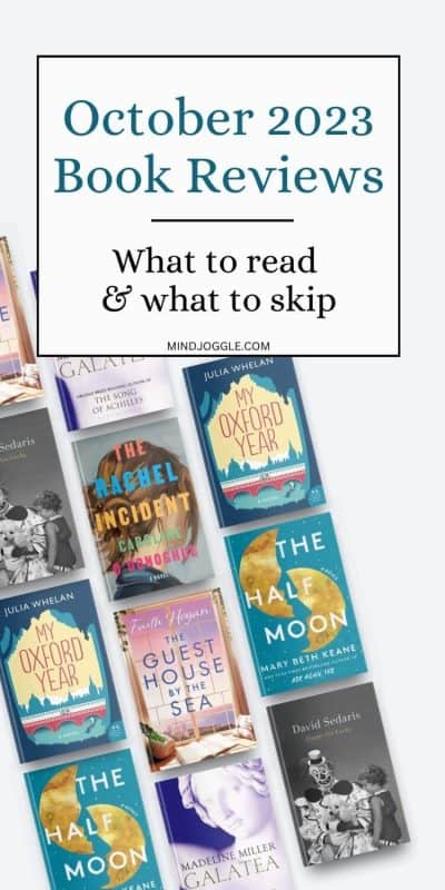 Mini-Reviews of Recent Reads - October 2023 - Mind Joggle