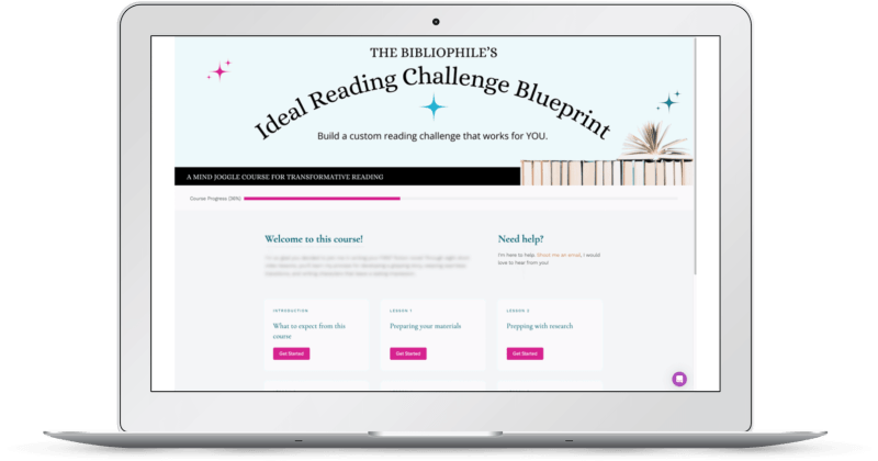 Reading Challenge Course - Mind Joggle