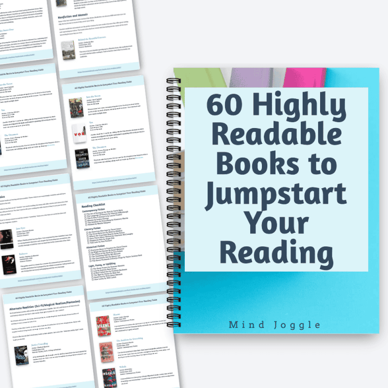 60 of the Best Books for Adults to Start a Reading Habit - Mind Joggle